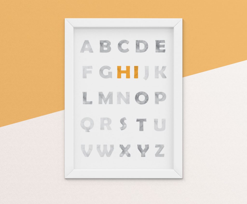 ABC alphabet free nursery poster - Timetobe - Free printables nursery ...