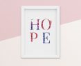 Hope free printable wall art - Timetobe - Free printables nursery ...
